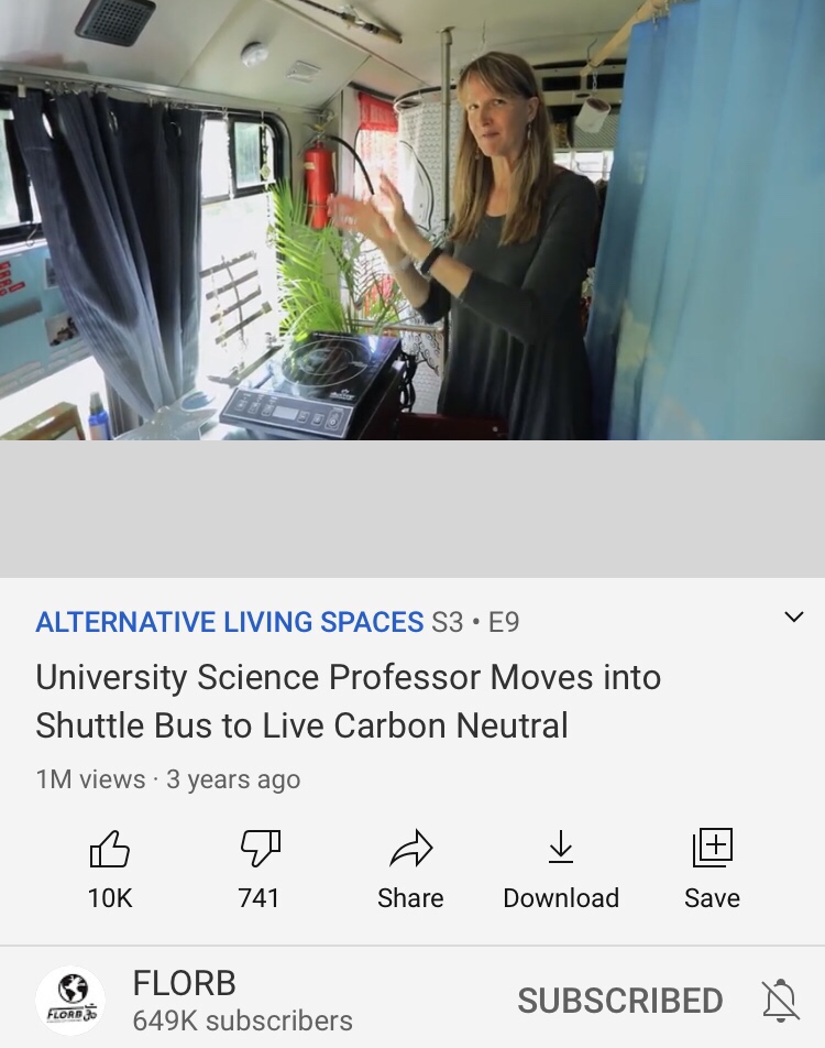 My Bus Conversion Video Hits 1 Million Views on YouTube – JEANINE PFEIFFER